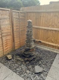 1500mm Slate Pyramid | Welsh Slate Water Features