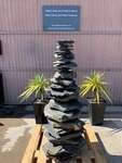 How To Build A Stone Pyramid | Welsh Slate Water Features