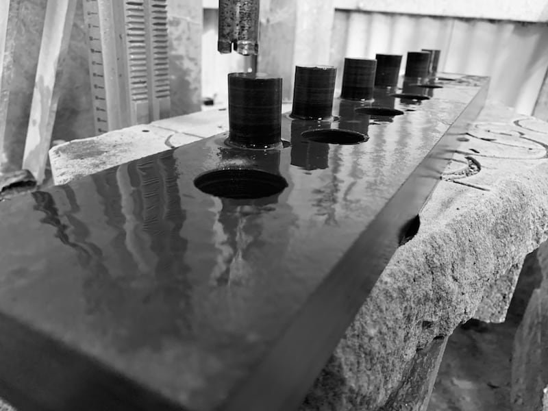 Natural Stone Workshop Tour | Welsh Slate Water Features