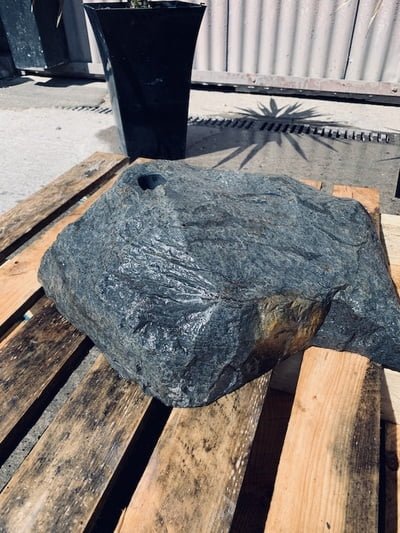 Quartz Boulder QB4 | Welsh Slate Water Features