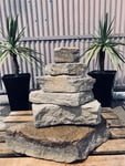 Stone Stack Water Feature SS2 | Welsh Slate Water Features