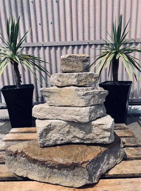 Stone Stack Water Feature SS2 | Welsh Slate Water Features