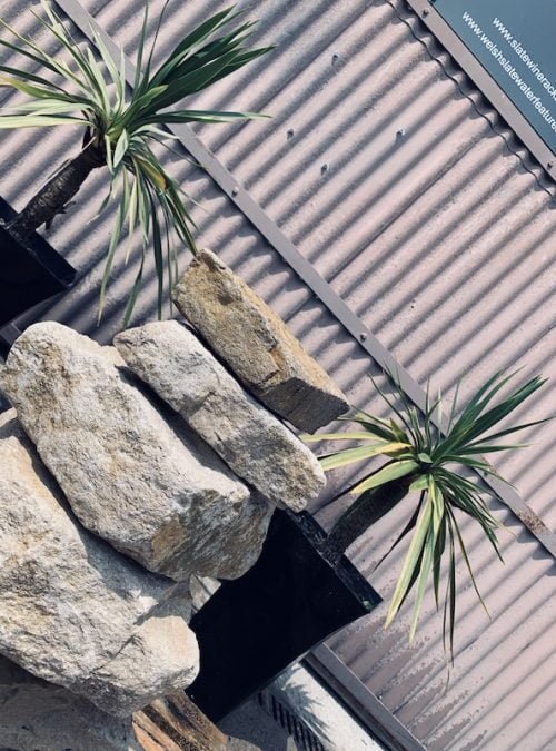 Stone Stack Water Feature SS3 | Welsh Slate Water Features