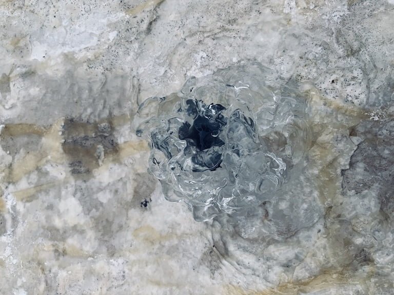 Portland Stone Boulder SB4 | Welsh Slate Water Features