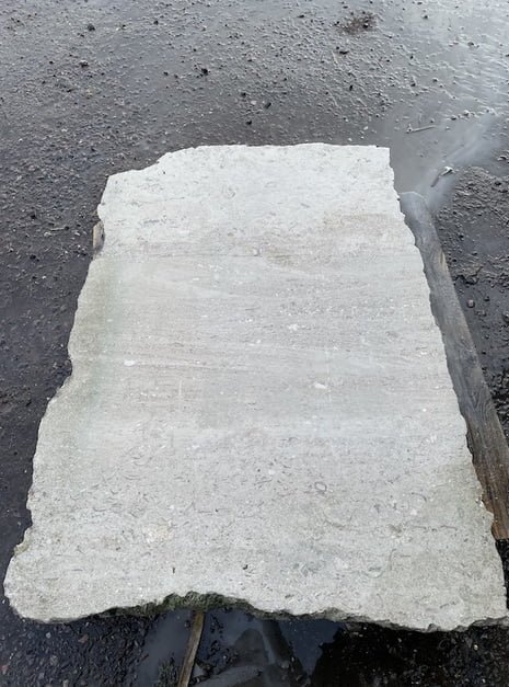 Portland Stone Slab PSS3 | Welsh Slate Water Features