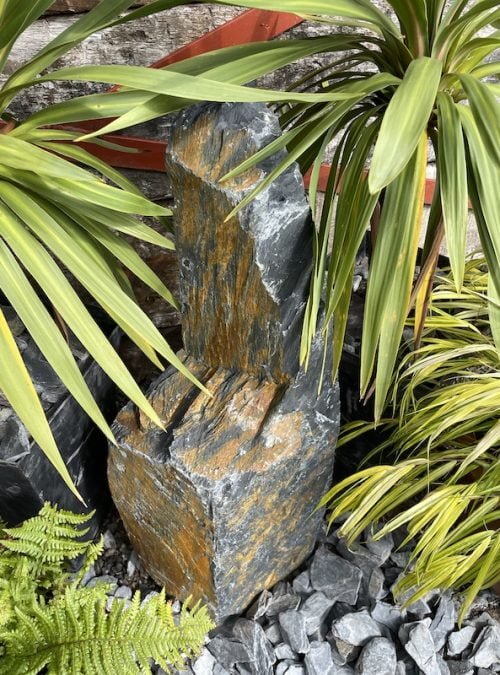 Slate Monolith SM103 Standing Stone | Welsh Slate Water Features