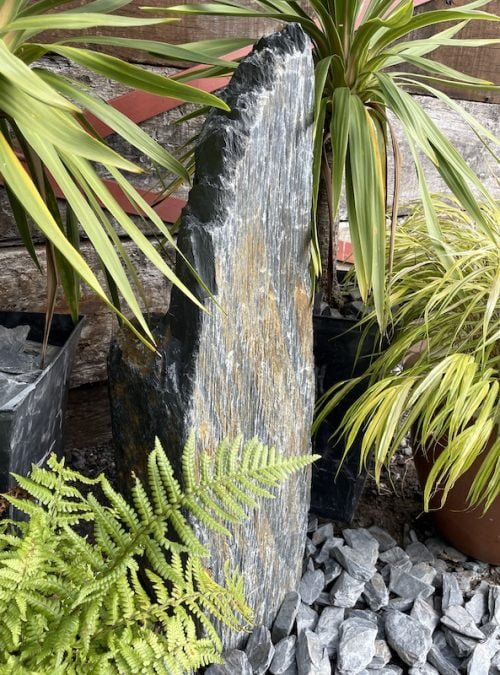 Slate Monolith SM103 Standing Stone | Welsh Slate Water Features