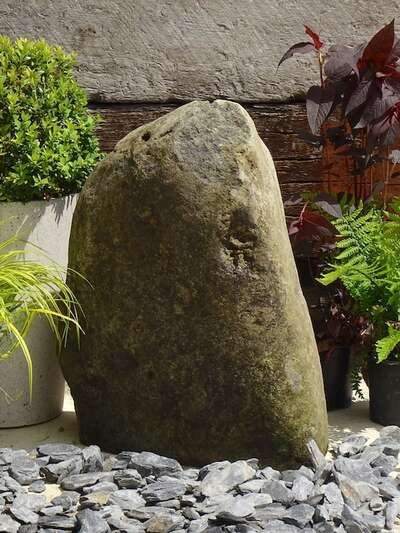 Stone Monolith SM158 Water Feature | Welsh Slate Water Features
