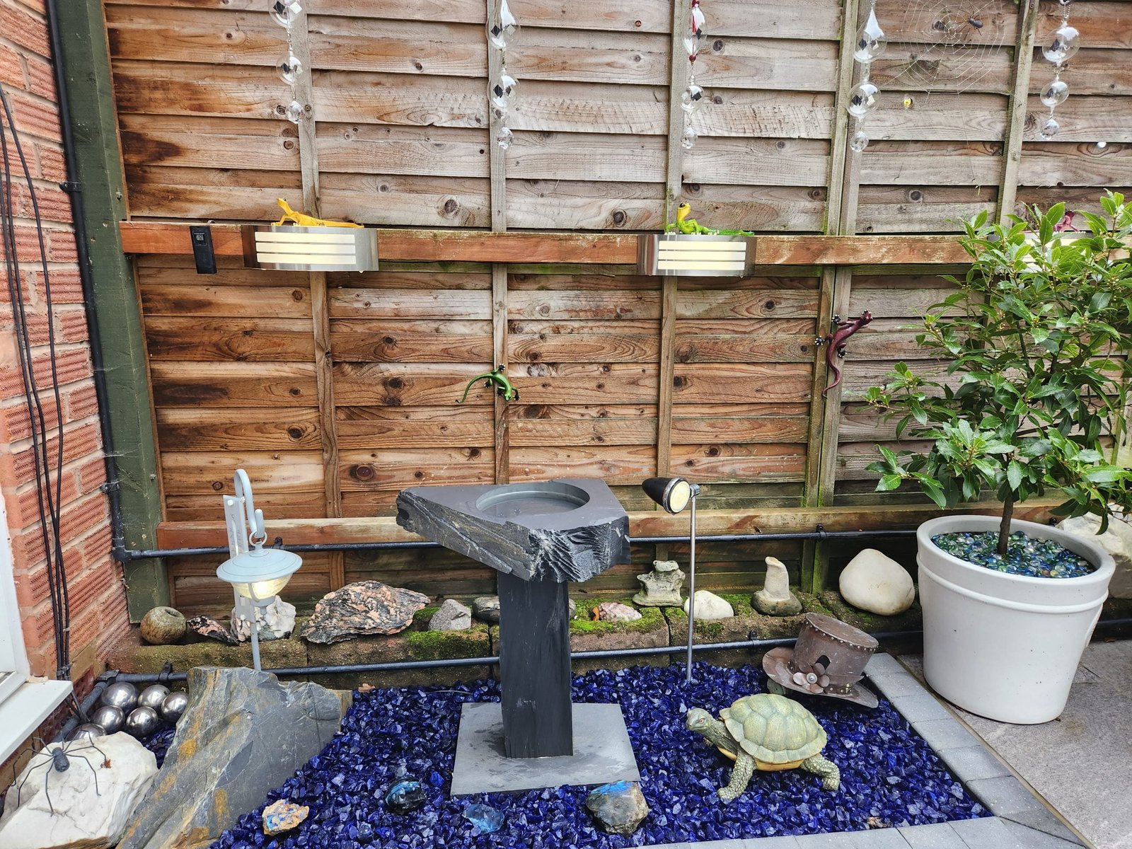 Slate Bird Bath SBB8 | Welsh Slate Water Features