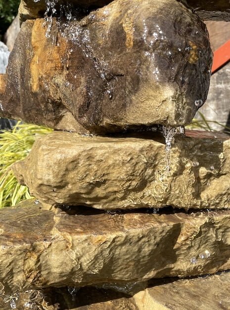 900mm Stone Stack Water Feature SS7 | Welsh Slate Water Features