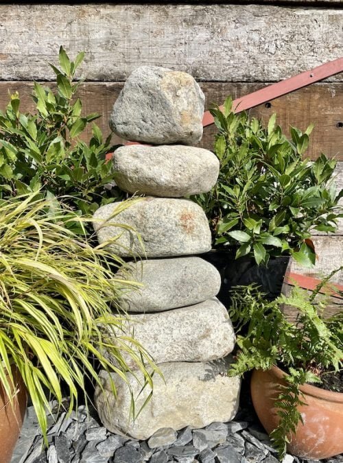 900mm Stone Stack Water Feature SS8 | Welsh Slate Water Features