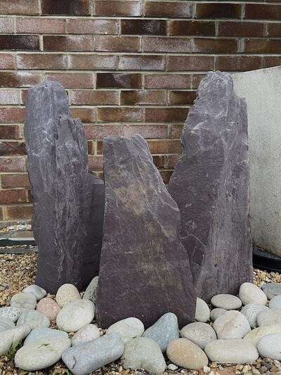 Quartz Boulder QB6 | Welsh Slate Water Features