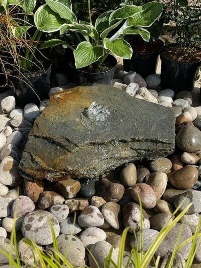 Slate Boulder SB123 Water Feature | Welsh Slate Water Features