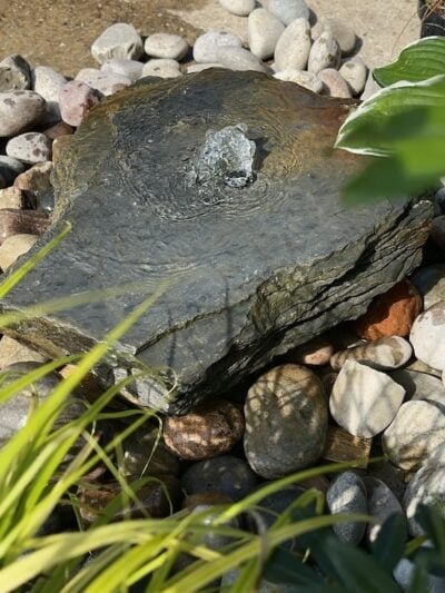 Slate Boulder SB123 Water Feature | Welsh Slate Water Features
